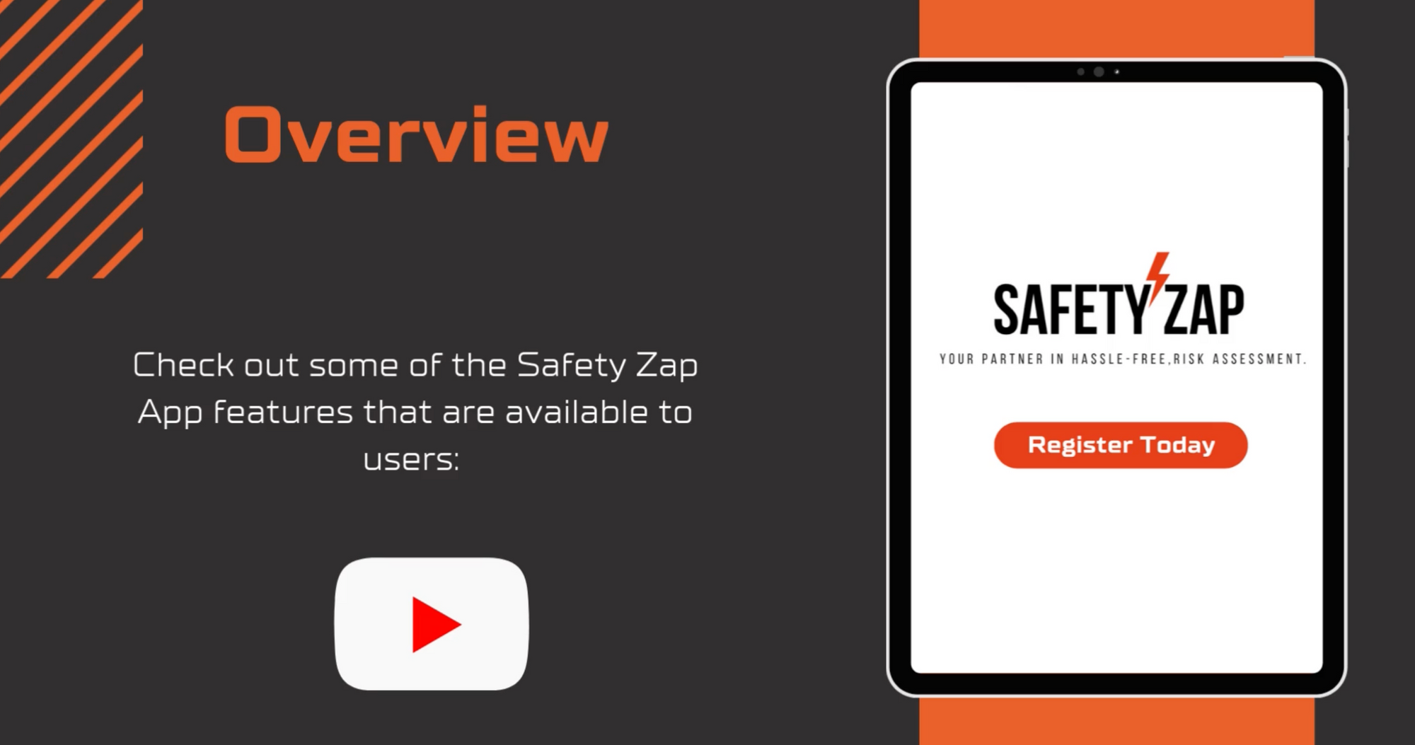 Safety Zap: Easy to use Risk Assessment Process